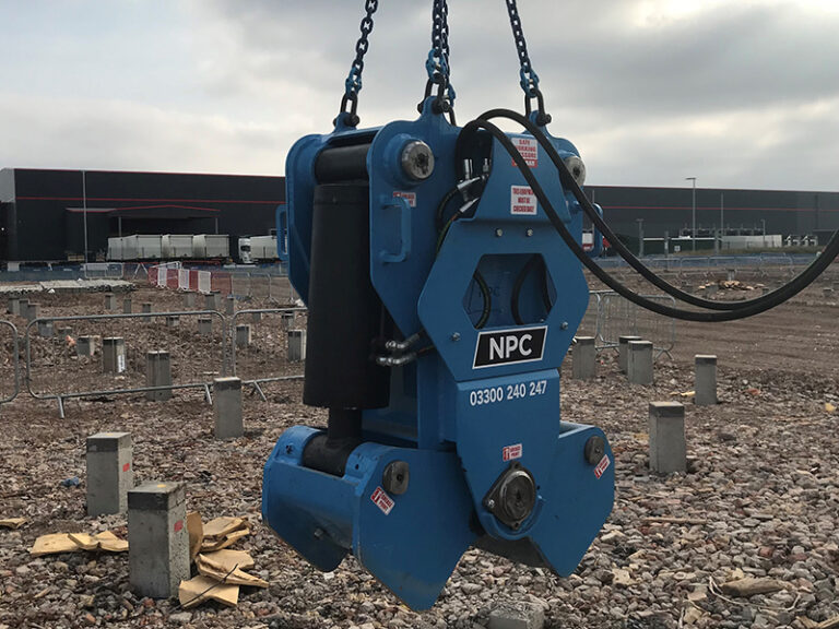 Hydraulic pile croppers set to generate attention at ScotPlant 2024 ...